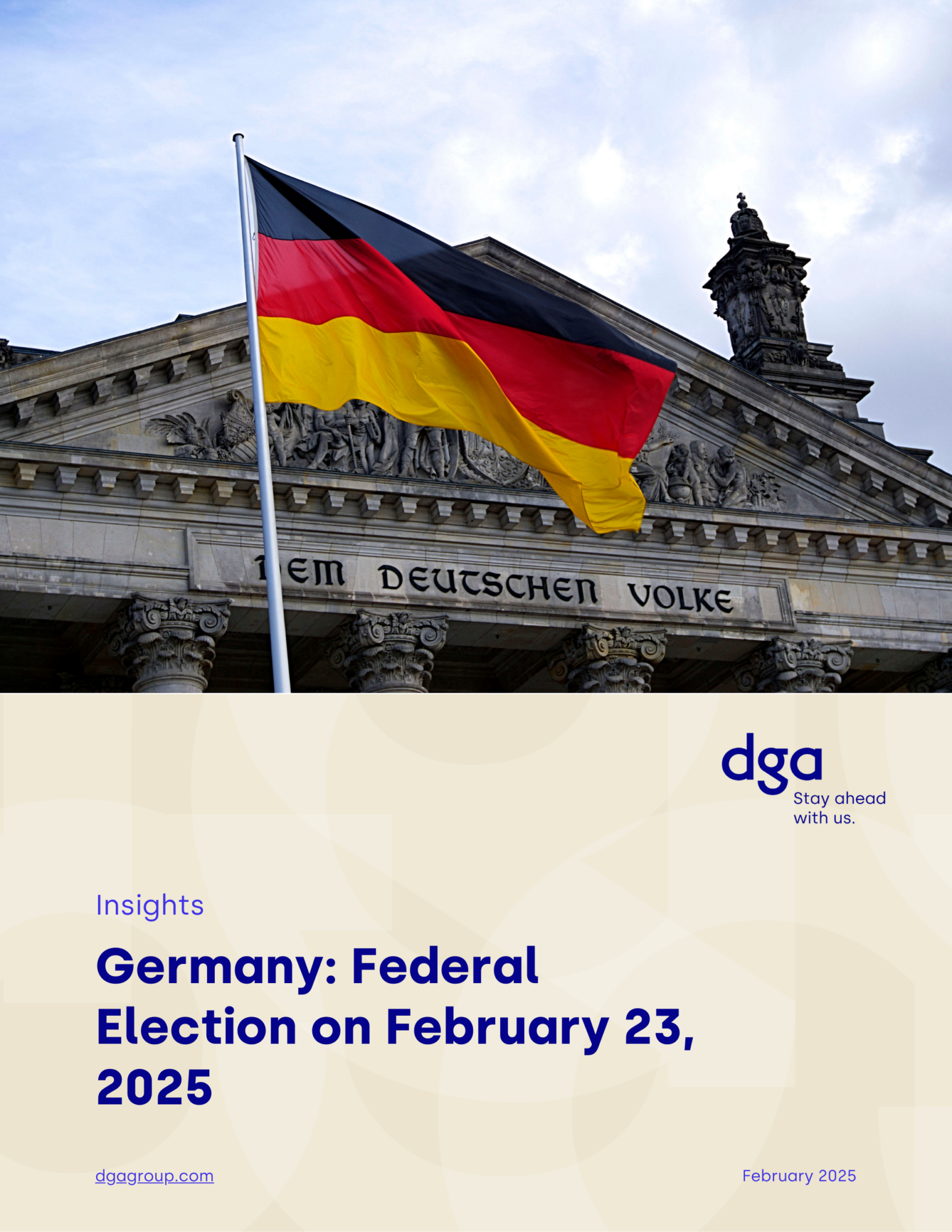 Germany: Federal Election on February 23, 2025 - DGA