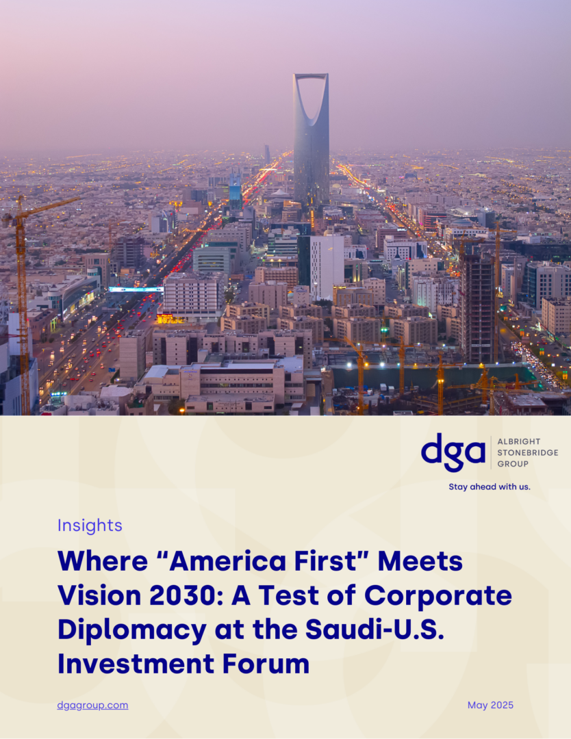 Where “America First” Meets Vision 2030: A Test of Corporate Diplomacy ...