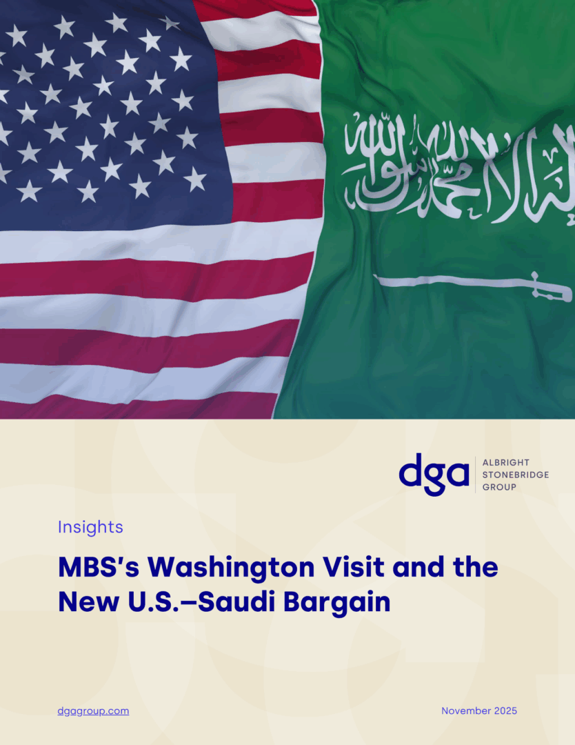 MBS’s Washington Visit and the New U.S.–Saudi Bargain - DGA